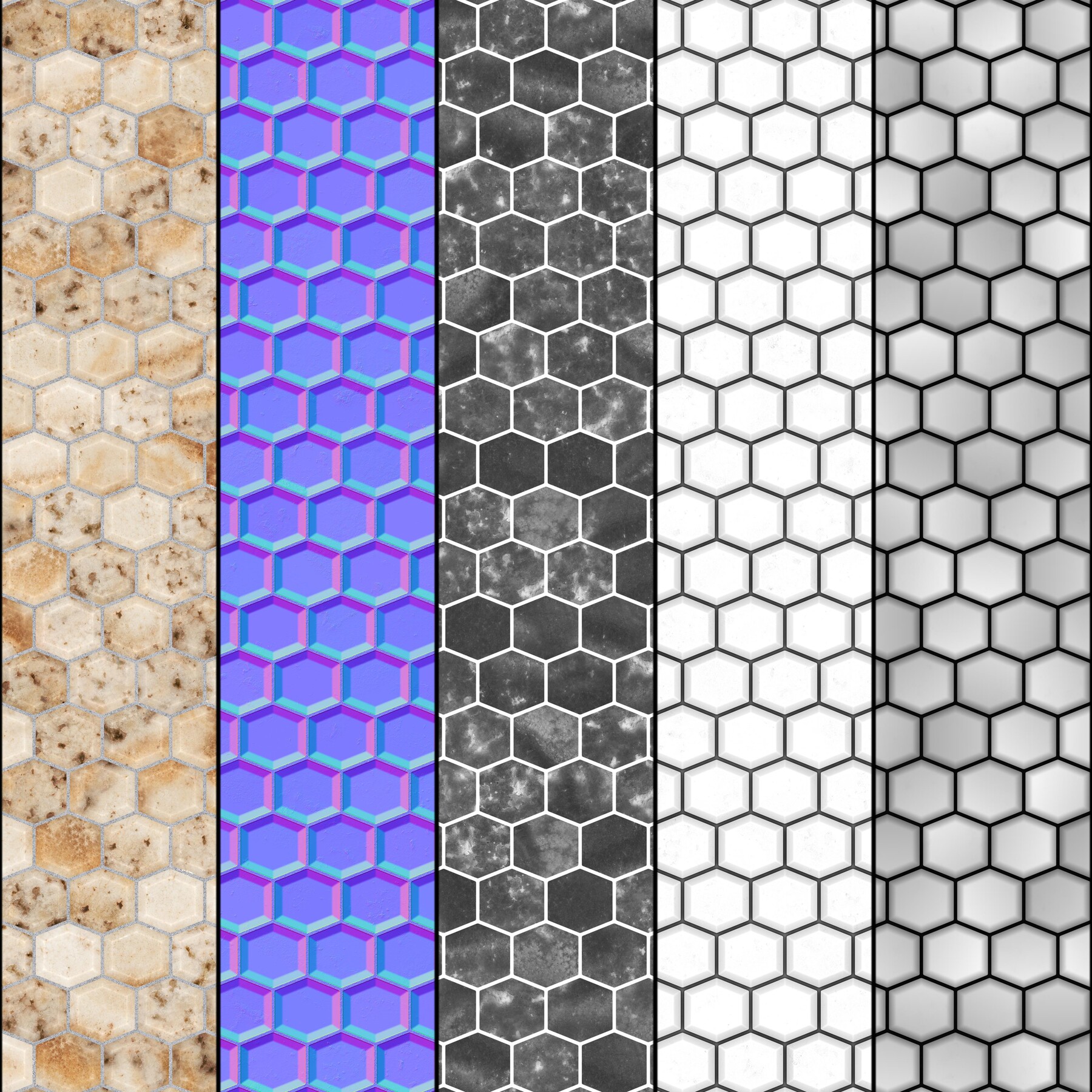 ArtStation - Warm Hex - Backsplash | Resources