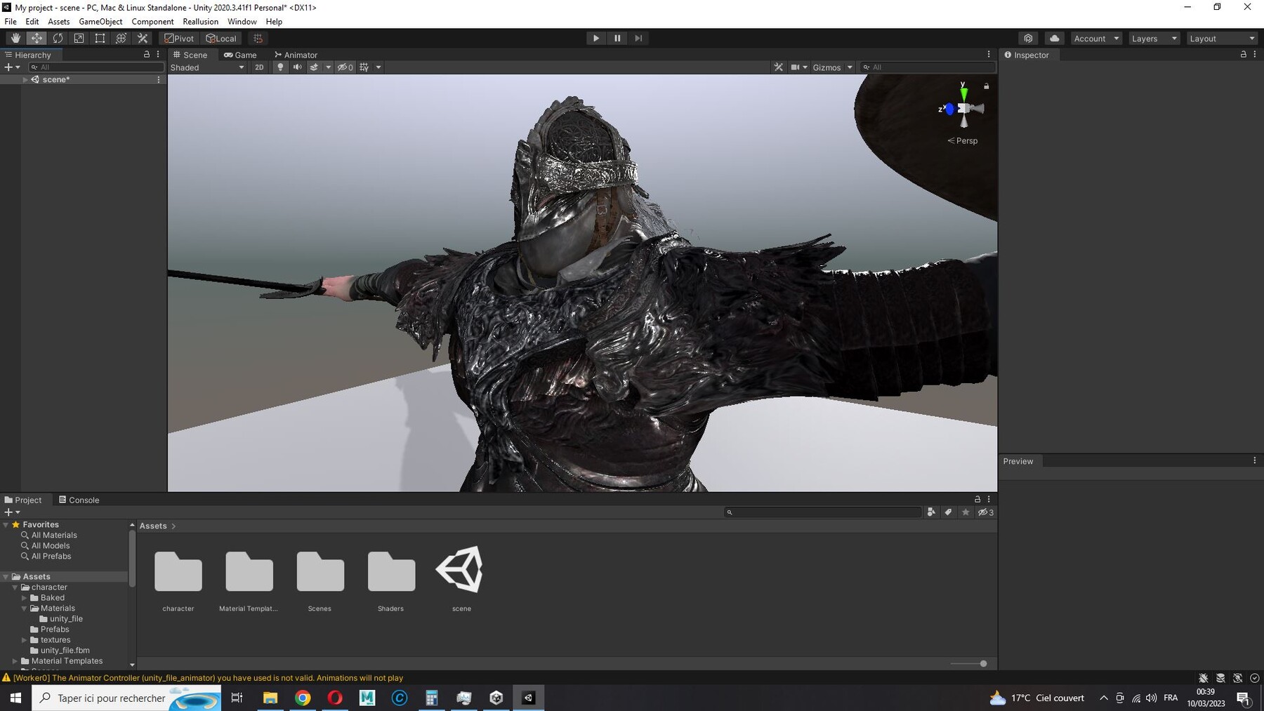 ArtStation - Viking Ready with facial rig | Game Assets