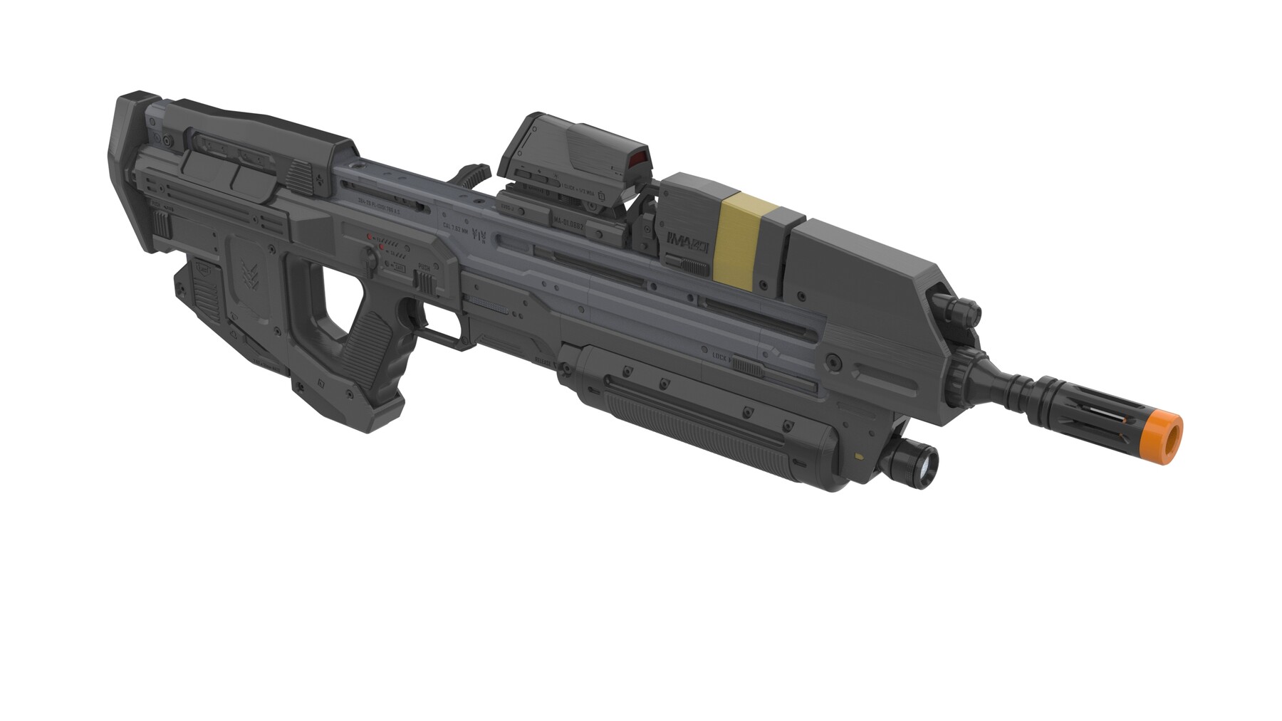 ArtStation - MA40 Assault Rifle - Halo - Printable 3d model - STL files ...