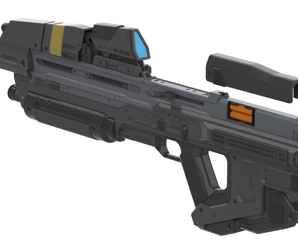 ArtStation - MA40 Assault Rifle - Halo - Printable 3d model - STL files ...