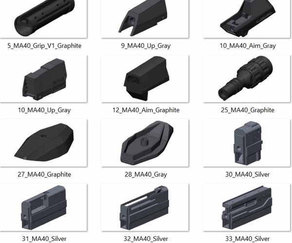 ArtStation - MA40 Assault Rifle - Halo - Printable 3d model - STL files ...