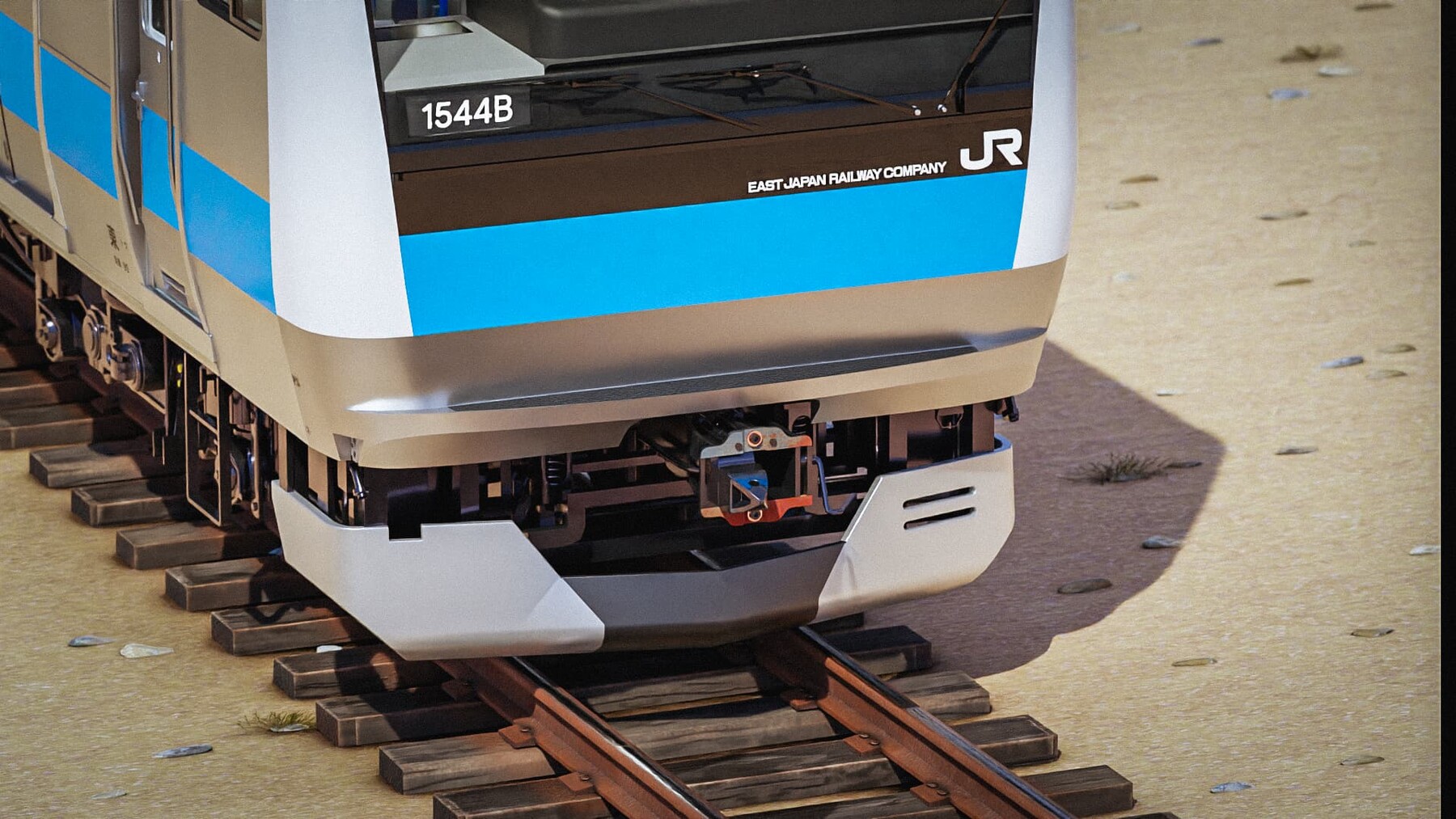 ArtStation - Keihin-Tohoku E233 Series Locomotive - Japanese Train 3D ...