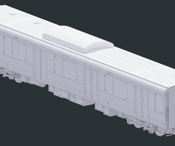 ArtStation - Keihin-Tohoku E233 Series Locomotive - Japanese Train 3D ...