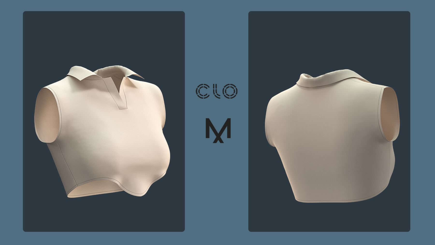 ArtStation - 8 CROPTOP / Base model / Marvelous / Clo3D / zprj / obj ...