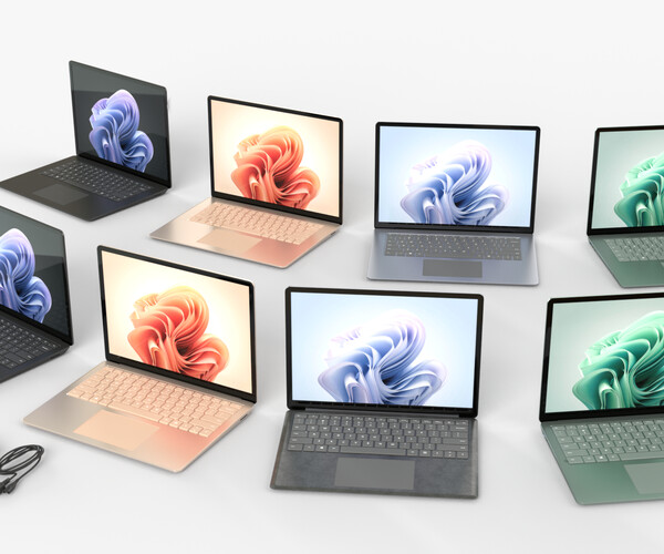 ArtStation - Microsoft Surface Laptop 5 13 and 15 inch all colors ...