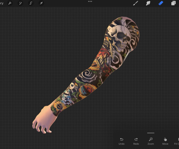 ArtStation - Procreate 3d Model Pack - Full Body Male |+1K Premium ...