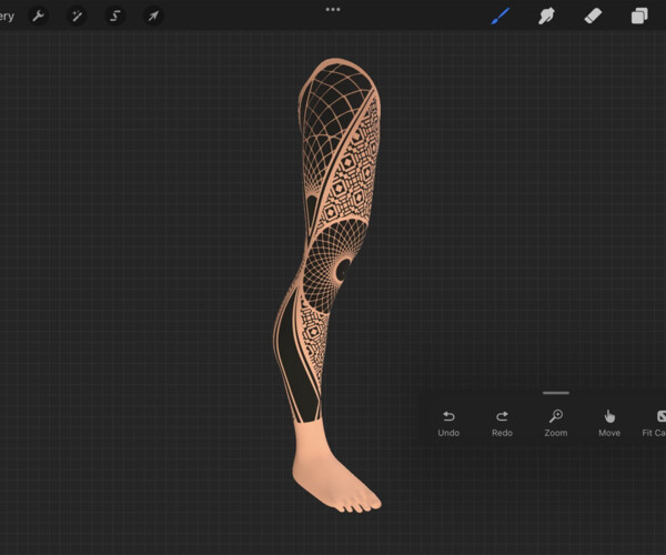 ArtStation - Procreate 3d Model Pack - Full Body Male |+1K Premium ...