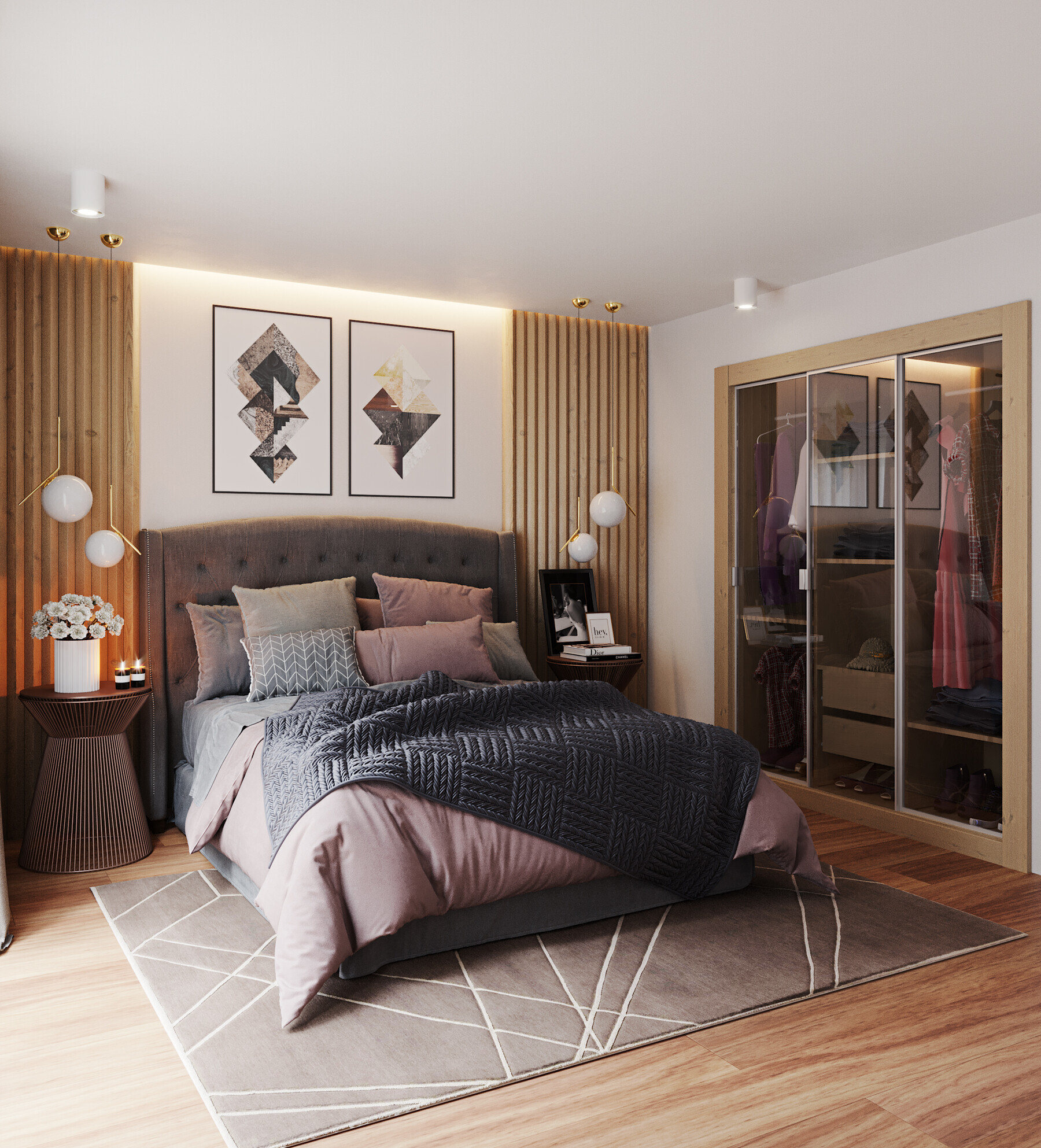 ArtStation - Bedroom Scene Interior 3D model | Resources