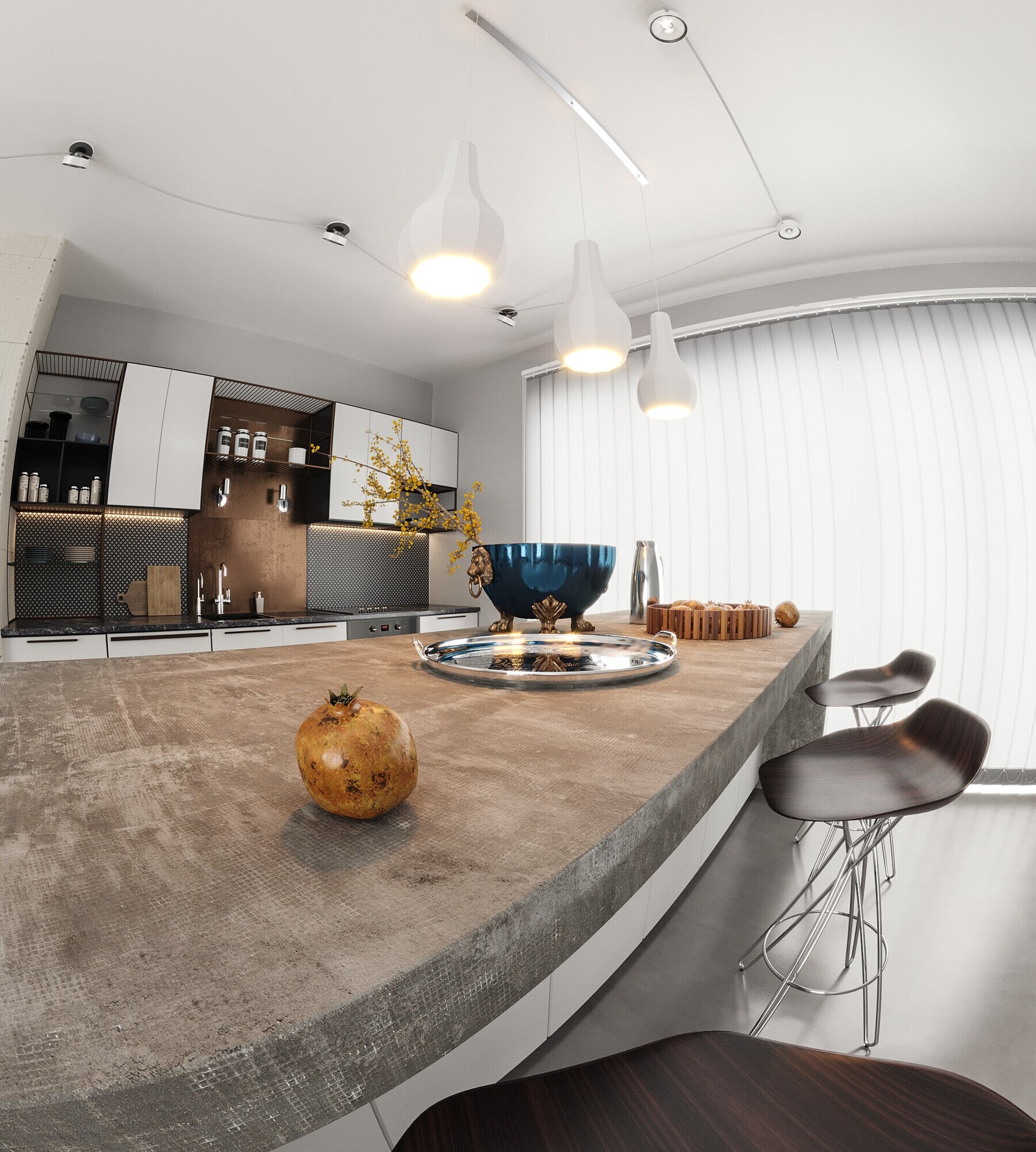 ArtStation - Modern Kitchen Scene Interior Complete | Resources