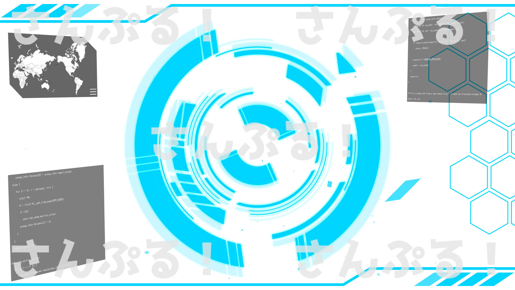 ArtStation - Animated overlay [Cyber Standard] Background/OBS/SLOBS ...