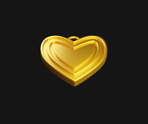 ArtStation - Heart Pendant | Resources