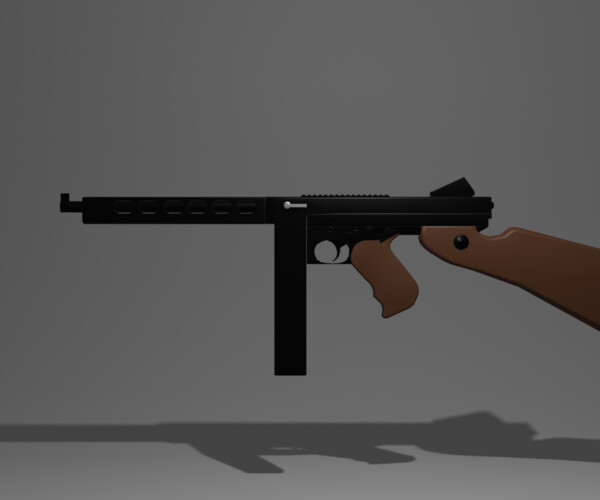 ArtStation - Sub Machine Gun | Resources