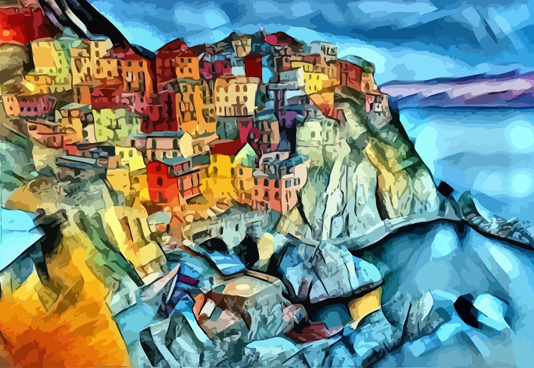 ArtStation - Italy Rimini Mondolfo | Artworks