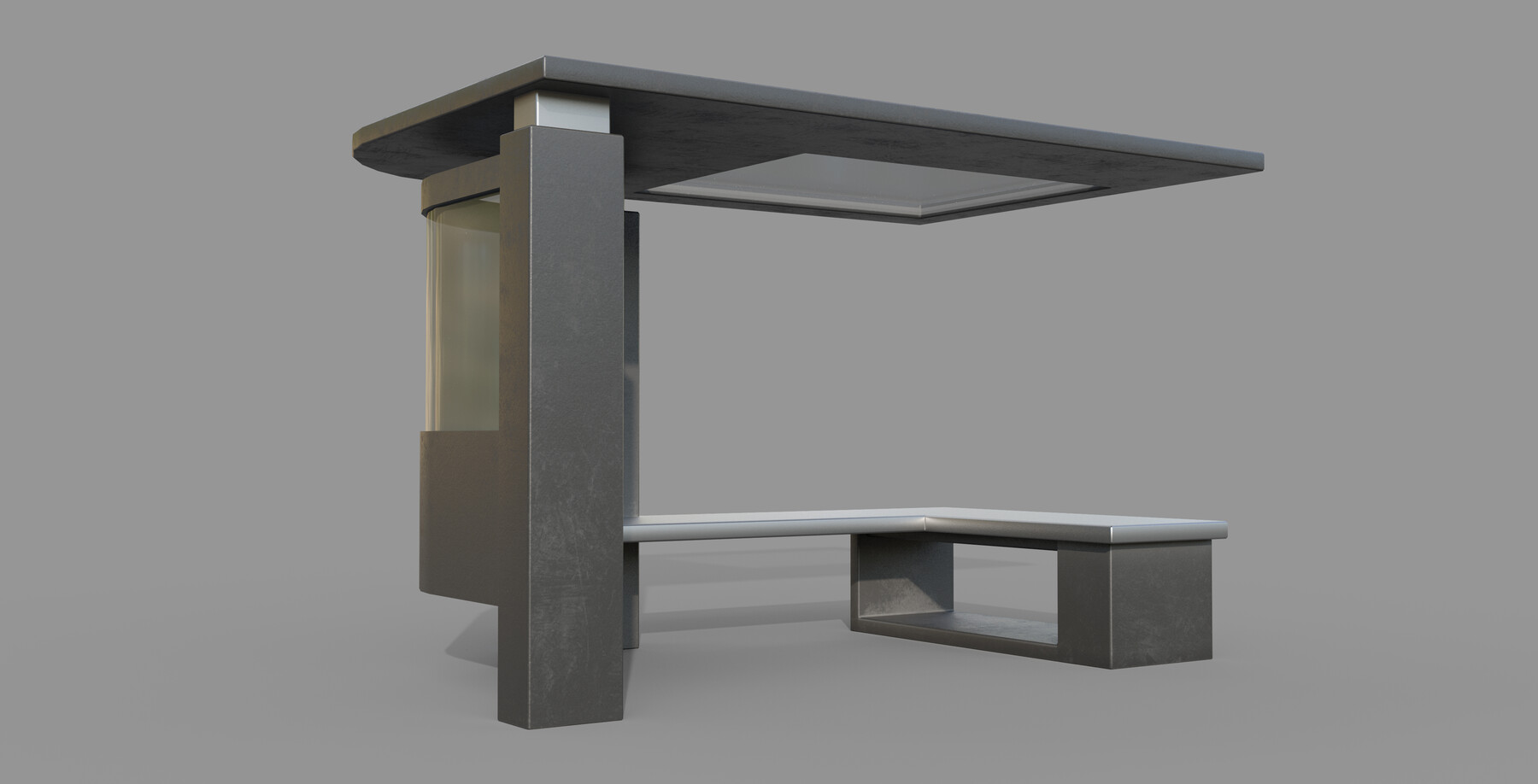 ArtStation - 25 Bus Stop Base Mesh Pack with UVs and Textures | Game Assets