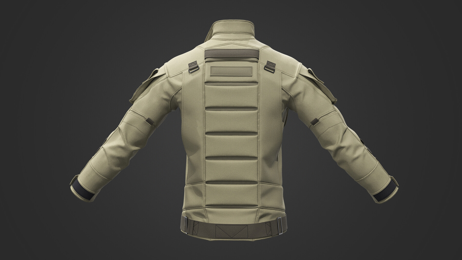 ArtStation - Tactical jacket #3 / Military / Сombat / Сoat / Marvelous Designer | Game Assets