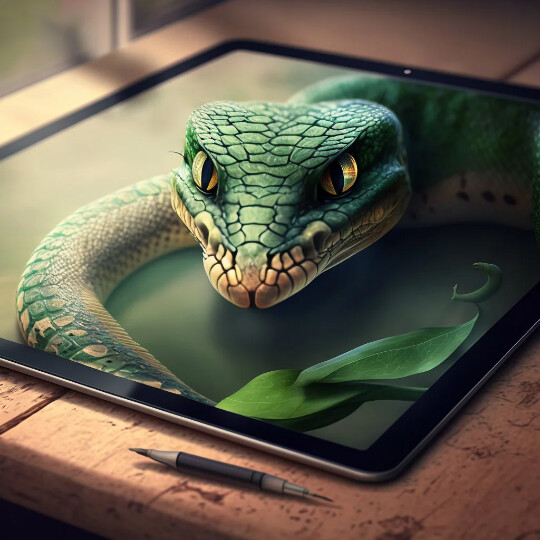 ArtStation - Procreate Snake stencil tattoo bundle | Procreate stencil ...