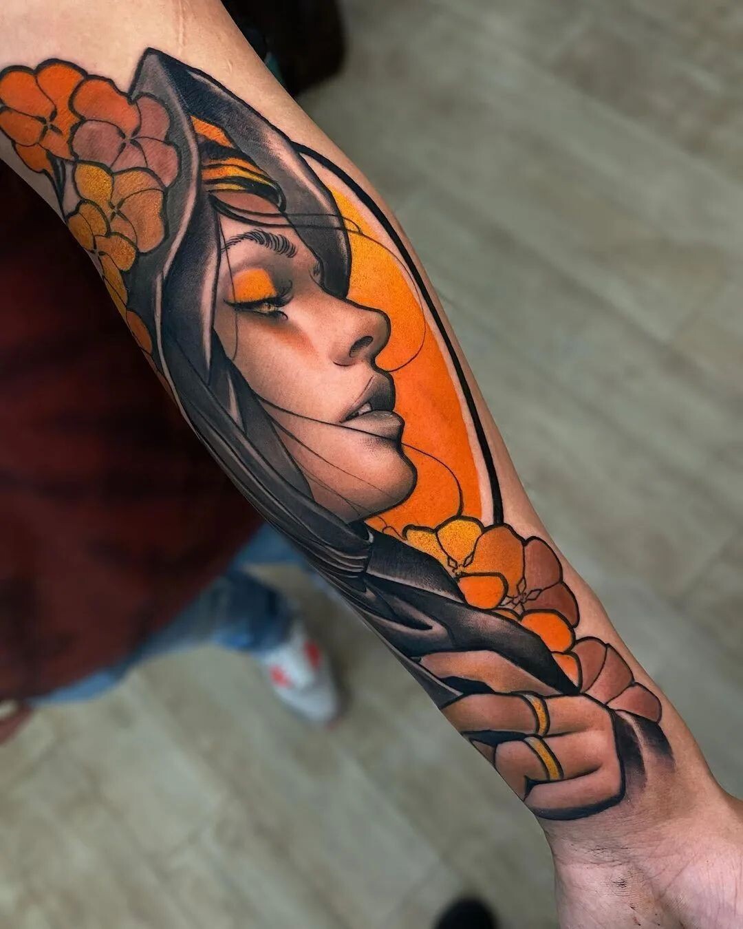 ArtStation - Procreate Neotraditional tattoo stencil bundle | Procreate ...