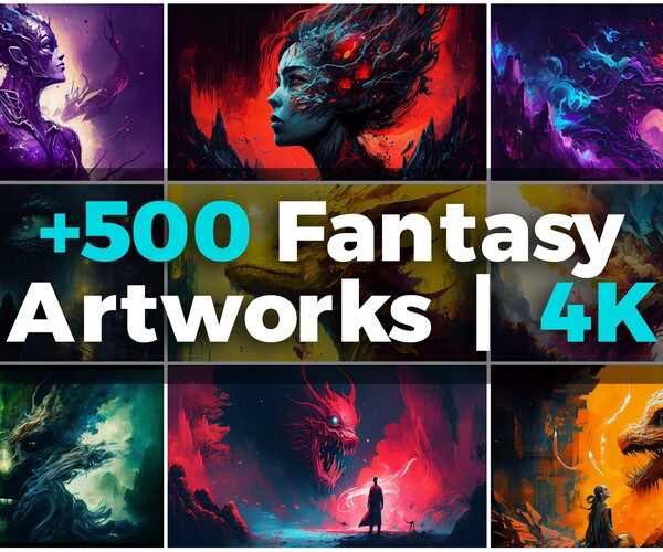 ArtStation - +500 Fantasy artworks (4k) | Artworks