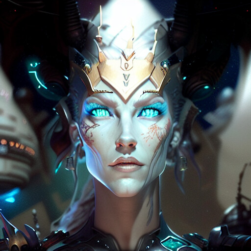 ArtStation - 150 QUEEN FACE & STYLE PACK | Artworks