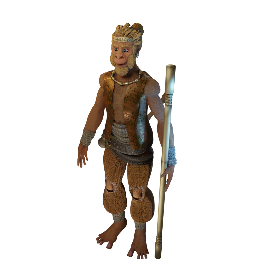 ArtStation - monkey king | Game Assets
