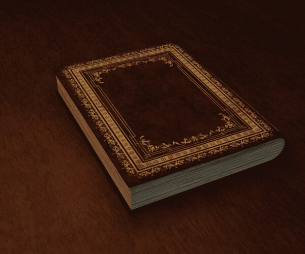 ArtStation - Old Book (from Asset) | Game Assets