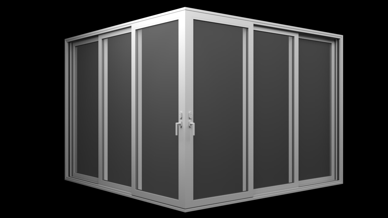 ArtStation - Sliding And Stacking Doors | Resources