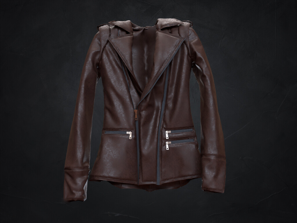 ArtStation - leather jacket | Game Assets