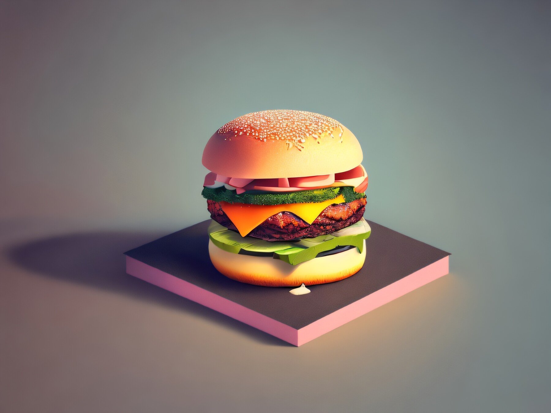 ArtStation - The Ultimate Burger | Artworks