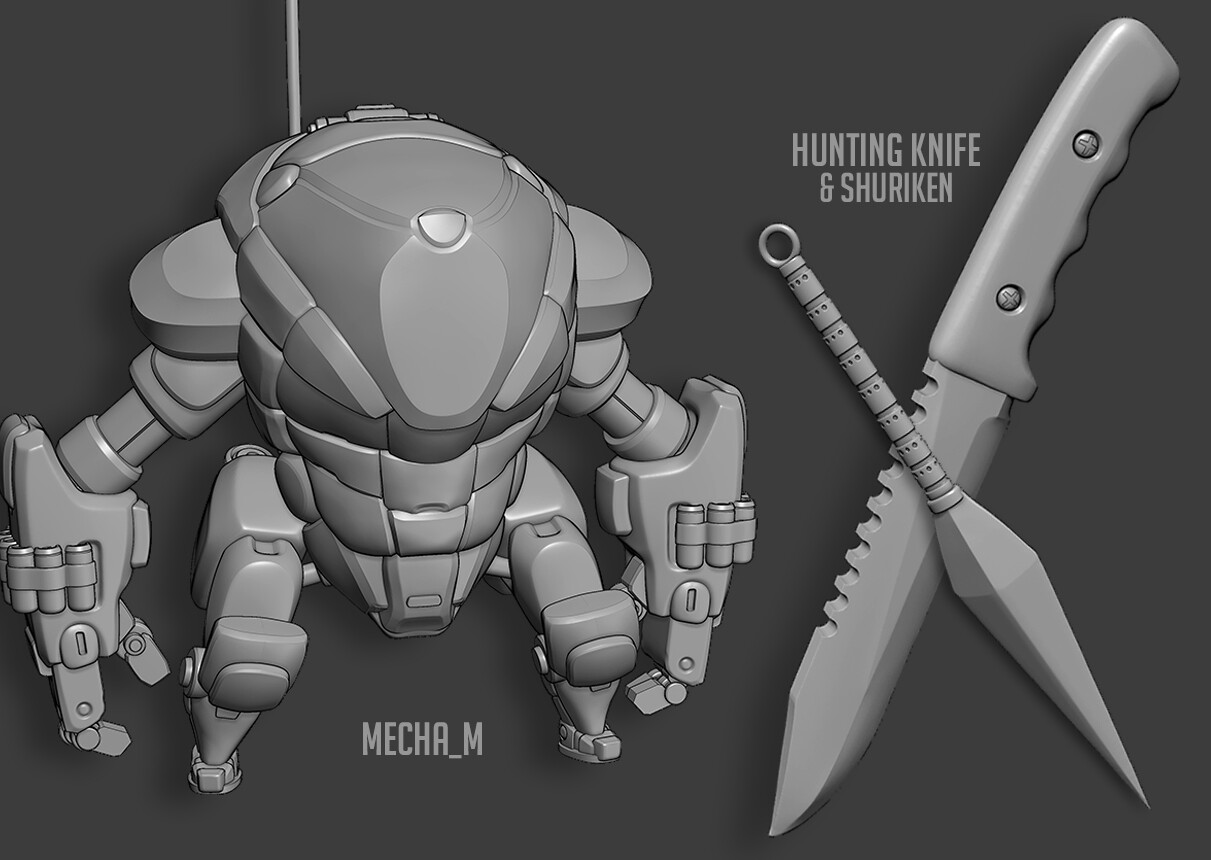 ArtStation - Free ZBrush Models | Resources