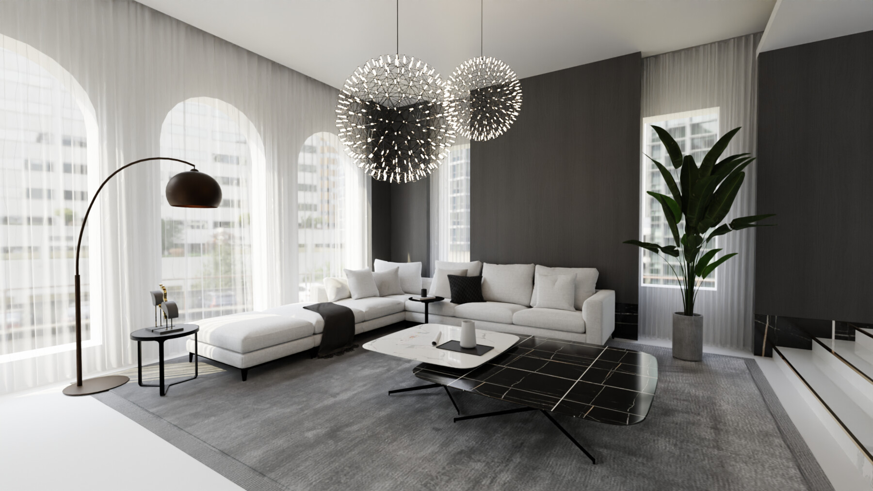 ArtStation - Sence Living Room Blender 3.x | Resources