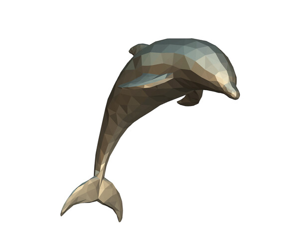 ArtStation - dolphin figure | Resources