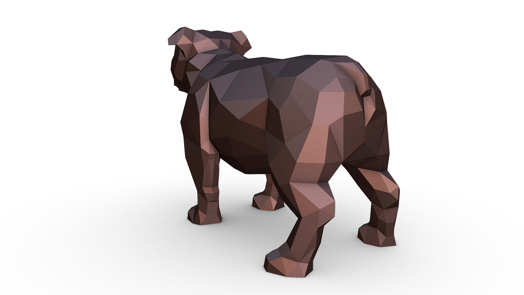 ArtStation - English bulldog figure | Resources