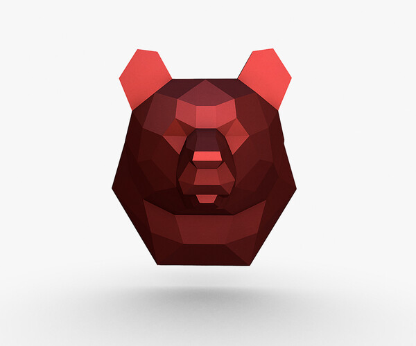 ArtStation - Bear head | Resources