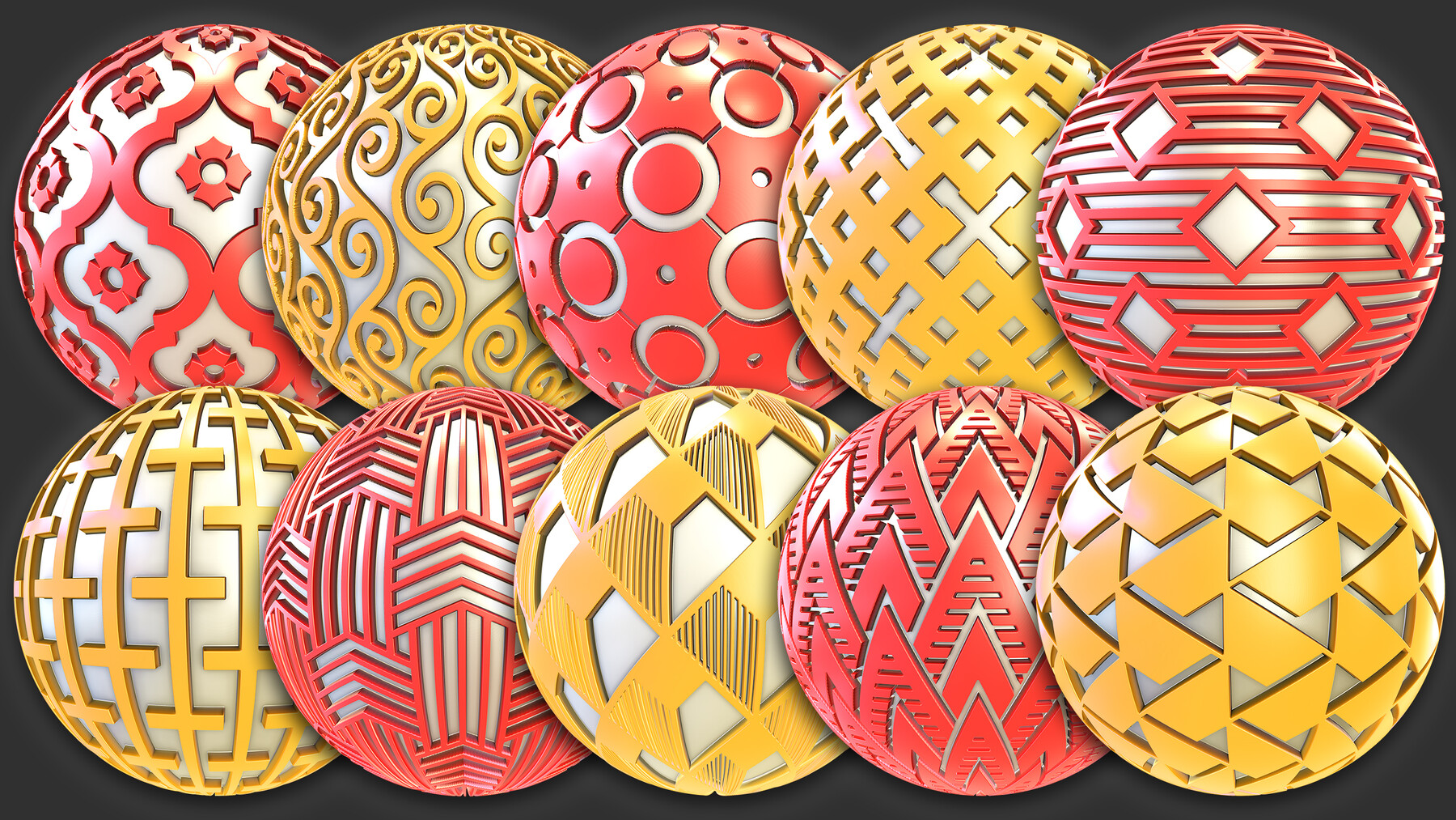 ArtStation - 50 Seamless Pattern + Alpha (4K) Vol 5 | Resources