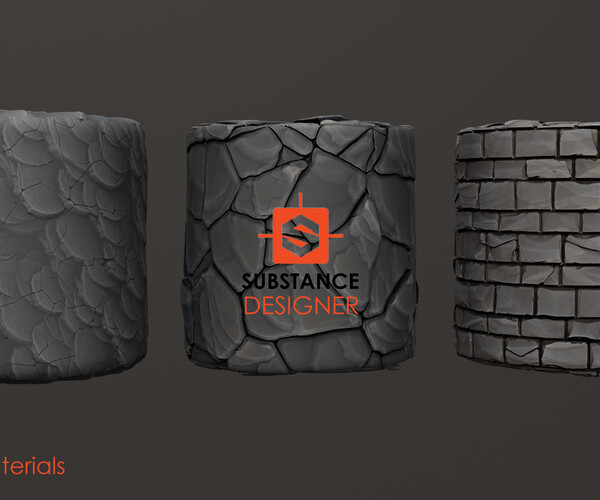 ArtStation - Stylized materials | Game Assets