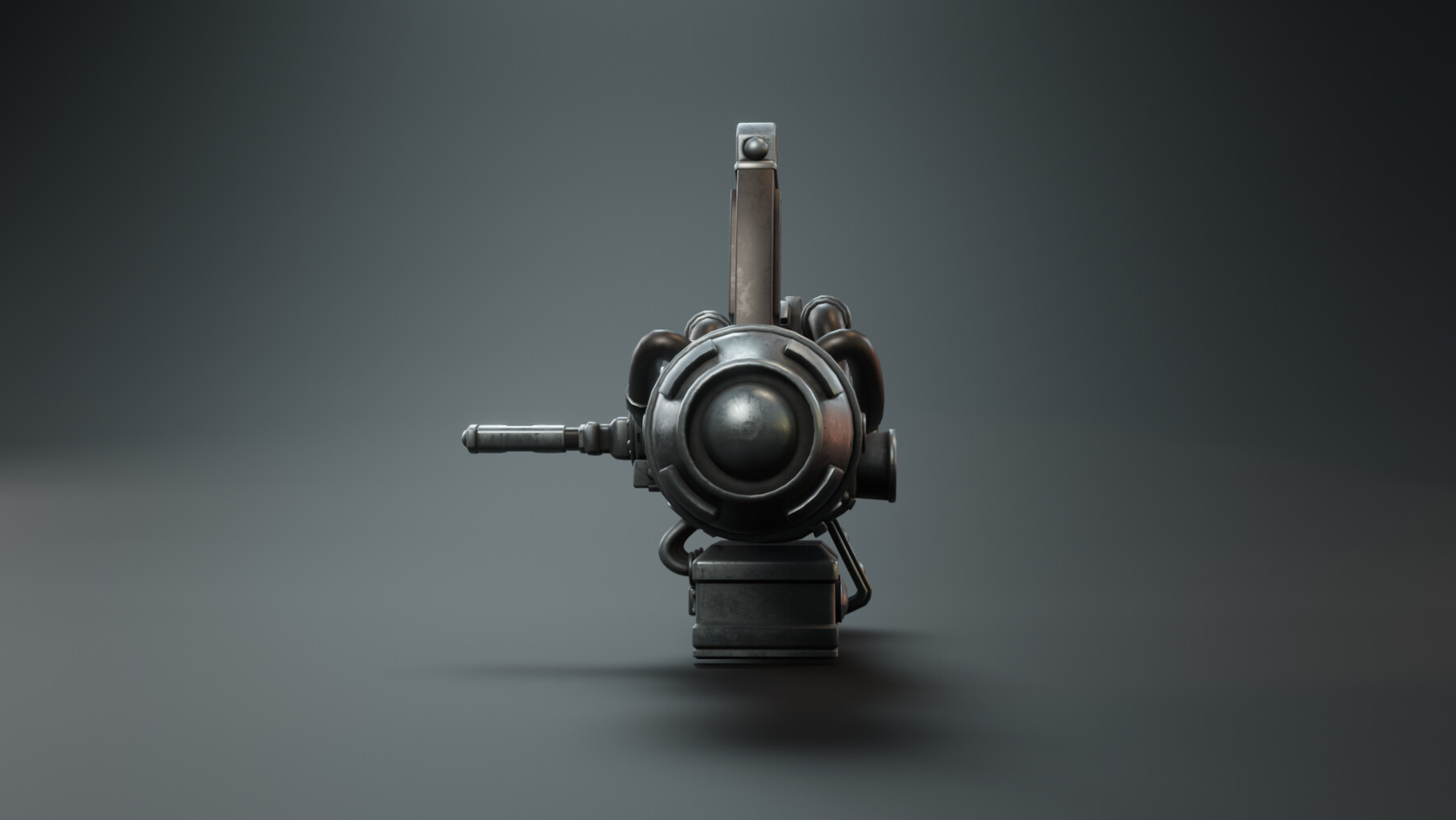 ArtStation - Minigun | Game Assets