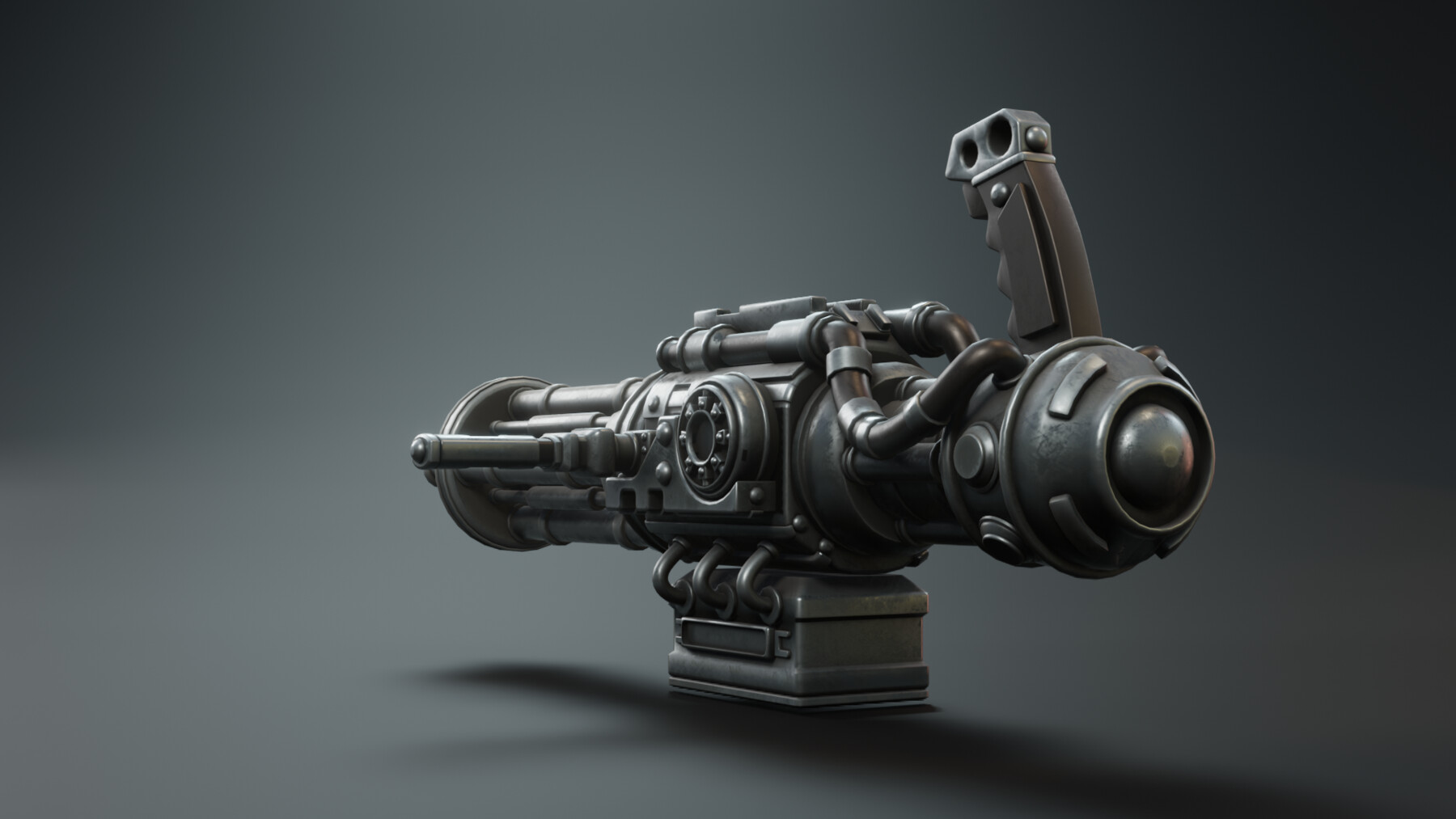 ArtStation - Minigun | Game Assets
