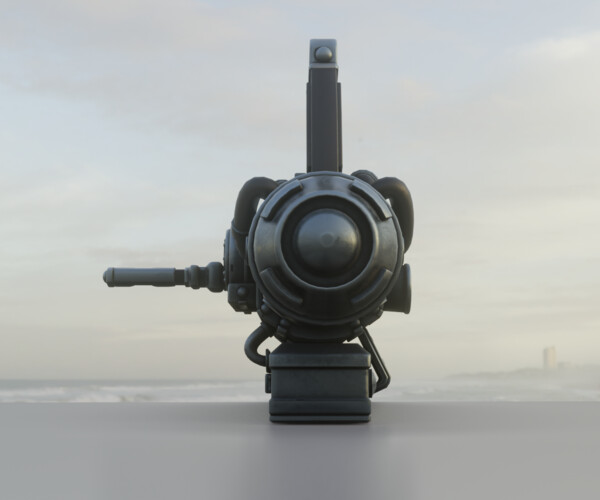 ArtStation - Minigun | Game Assets