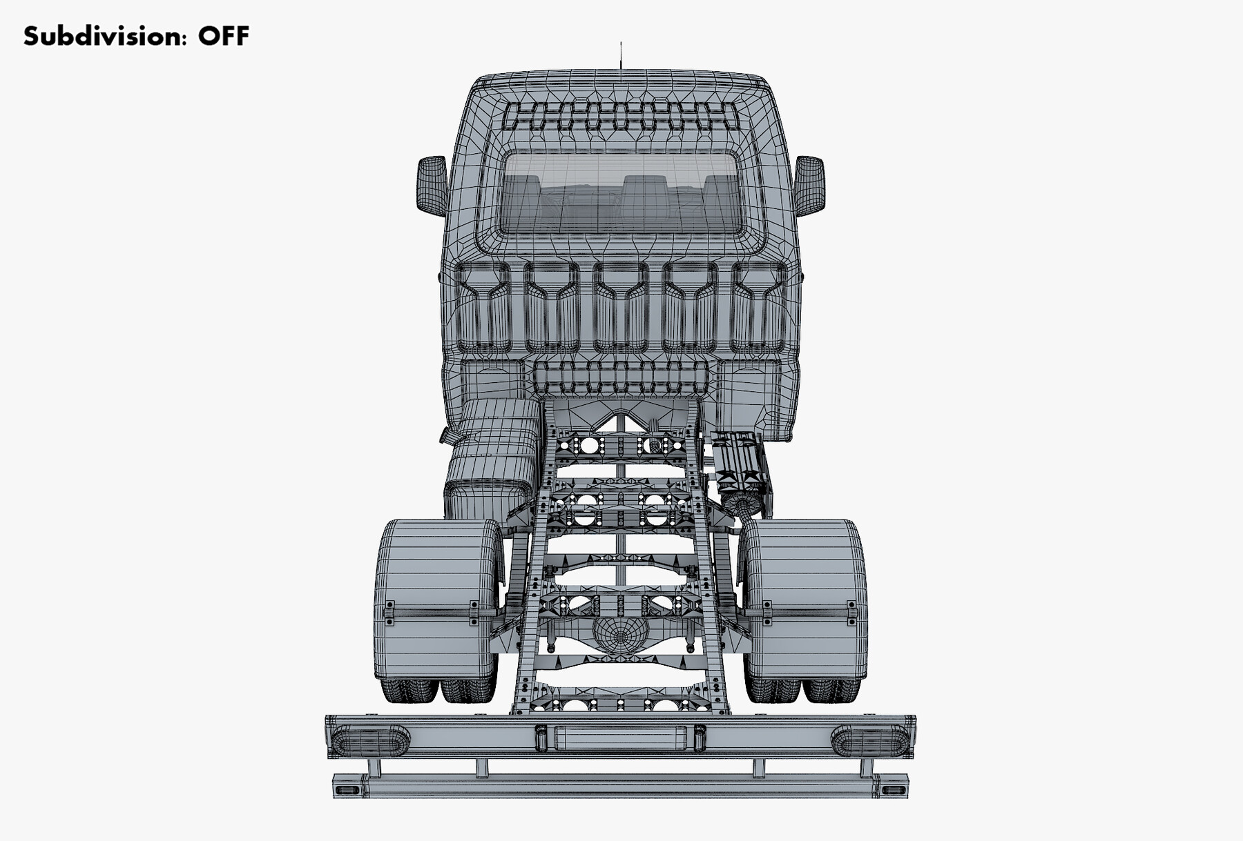 ArtStation - Generic Truck Chassis Frame M 2 | Resources