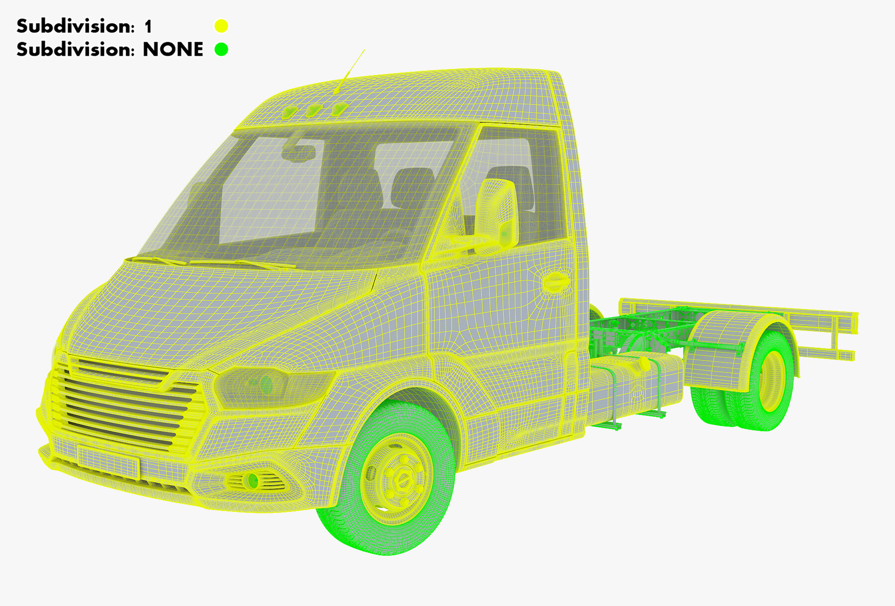 ArtStation - Generic Truck Chassis Frame M 2 | Resources