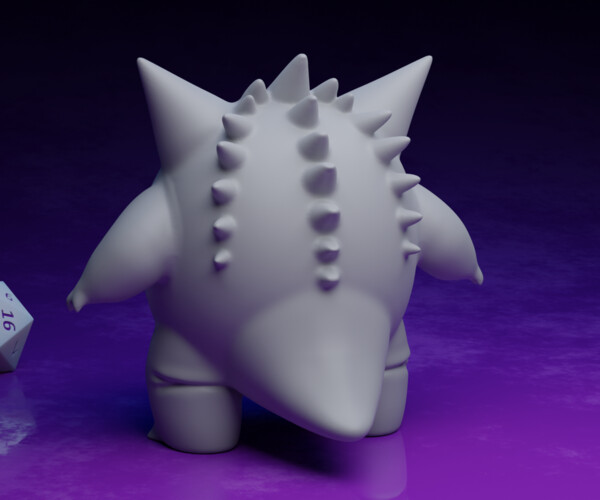 ArtStation - Gengar - Pokémon - 3D Ready to Print | Resources
