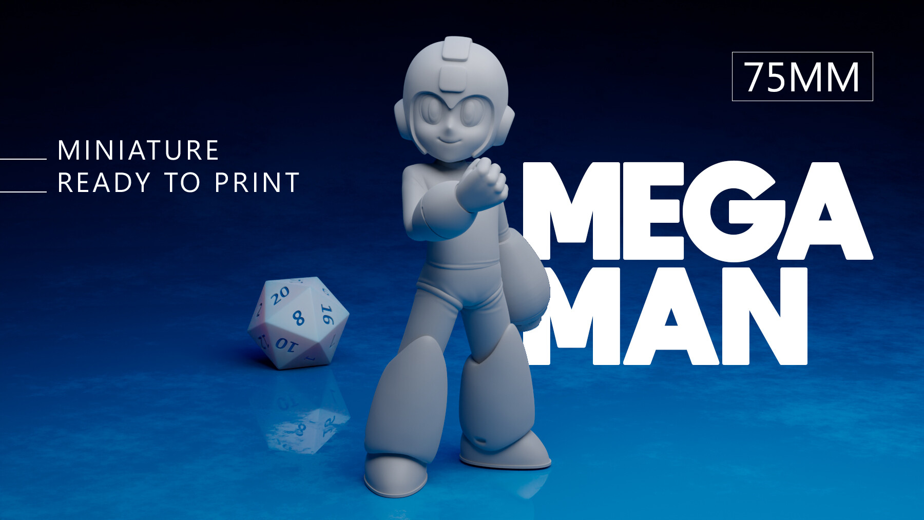 ArtStation - Mega Man - 3D Ready to Print | Resources