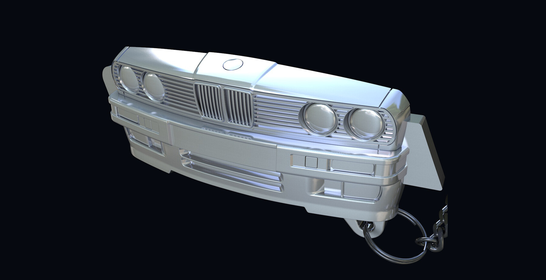 ArtStation - BMW e30 Mascot, Keychain, Keyring STL file 3D print. (v3 ...