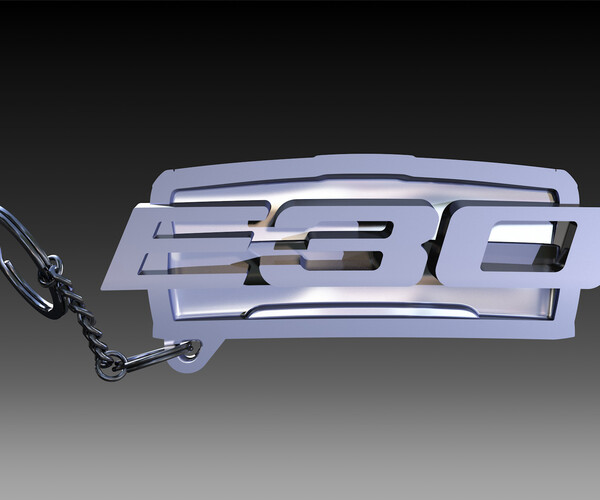 ArtStation - BMW e30 Mascot, Keychain, Keyring STL file 3D print. (v3 ...