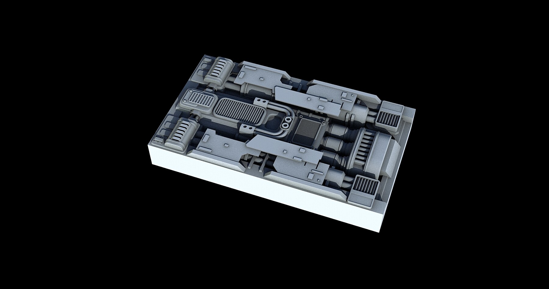 ArtStation - Sci-Fi KitBash and Props Pack (Part two) | Resources