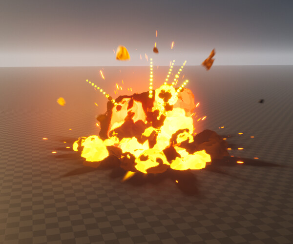 ArtStation - Toon Explosion unreal engine 5 |Download Files | Game Assets