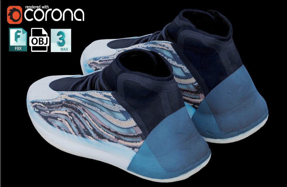 ArtStation - ADIDAS YEEZY QUANTUM SHOES | Game Assets