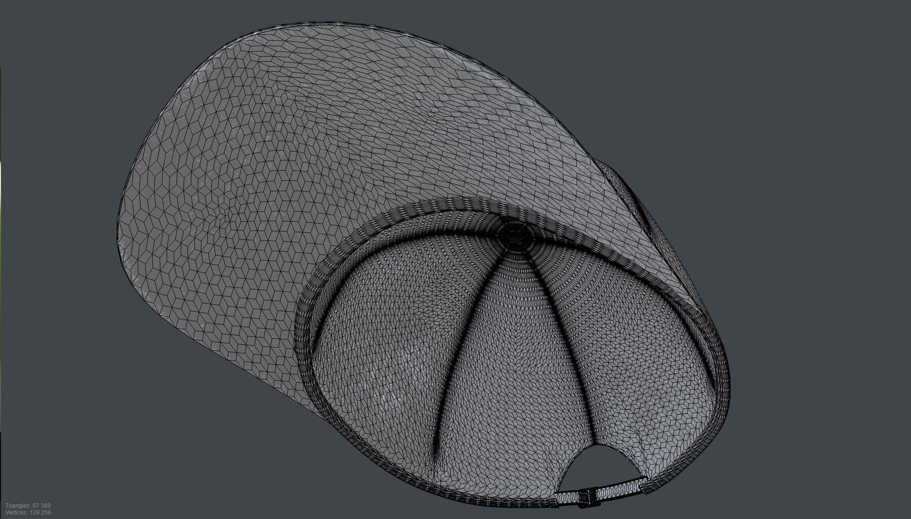 ArtStation - TIMBERLAND RETRO BASEBALL CAP Low-poly | Game Assets