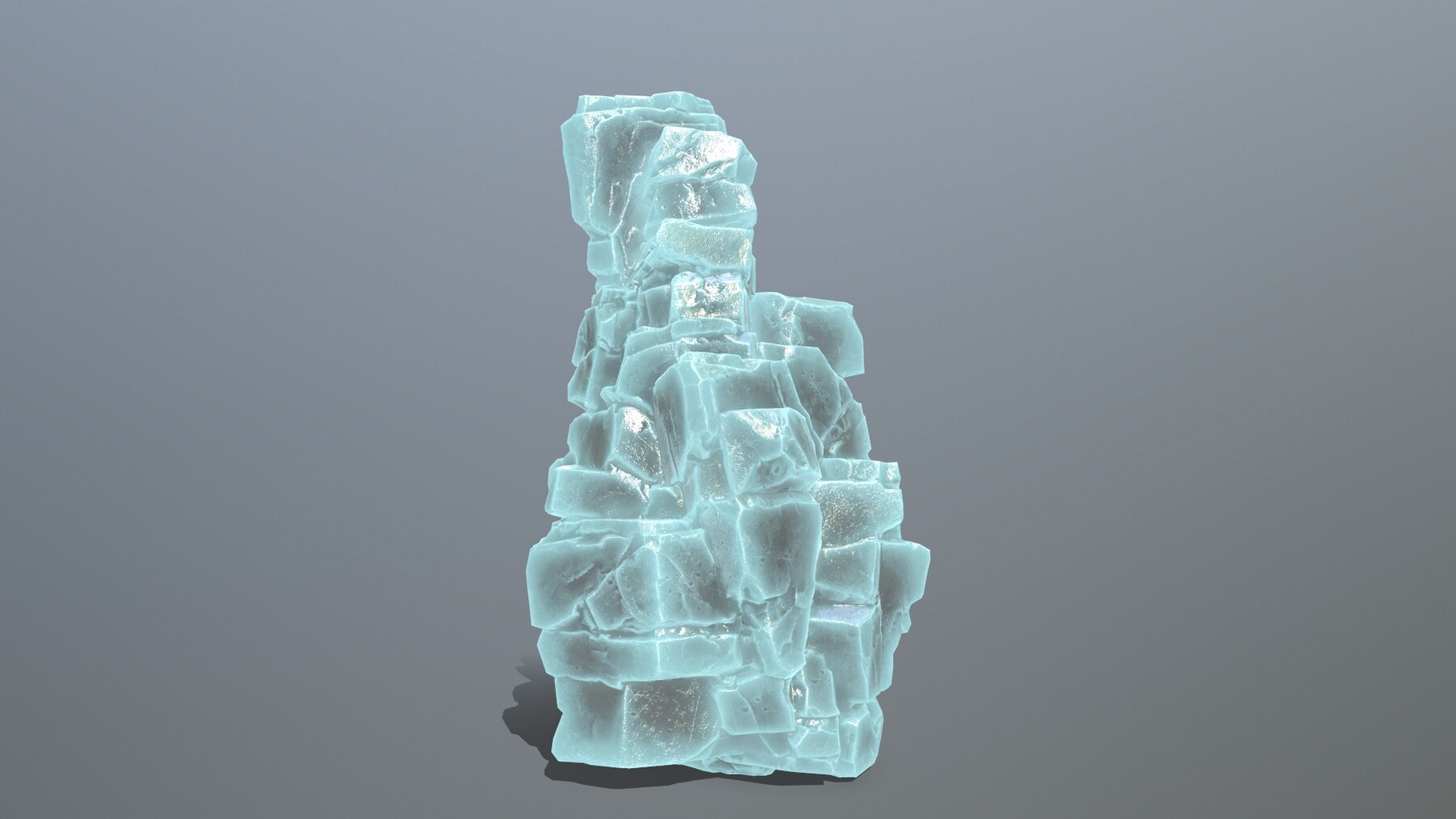 ArtStation - ice rock | Game Assets