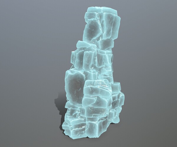 ArtStation - ice rock | Game Assets